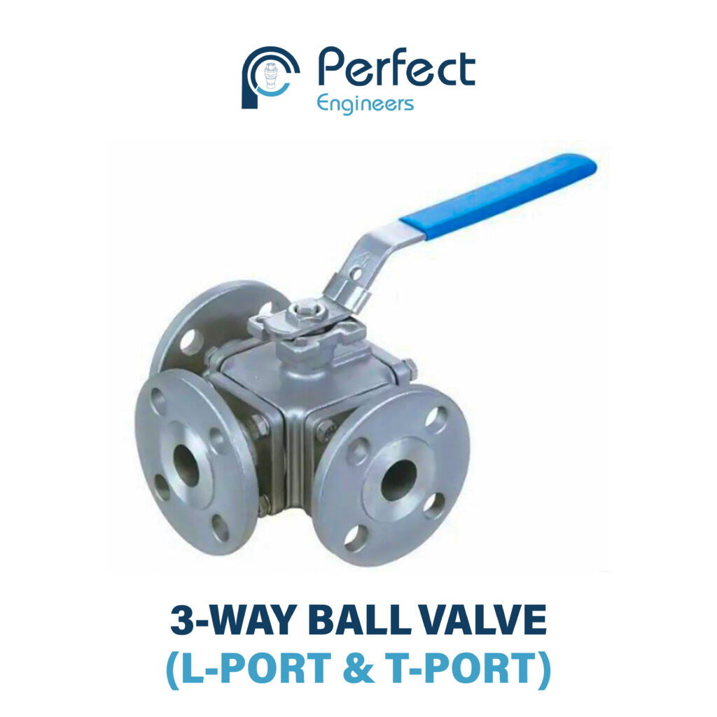 3-Way Ball Valve (L-Port & T-Port) – Flow Diversion Made Easy