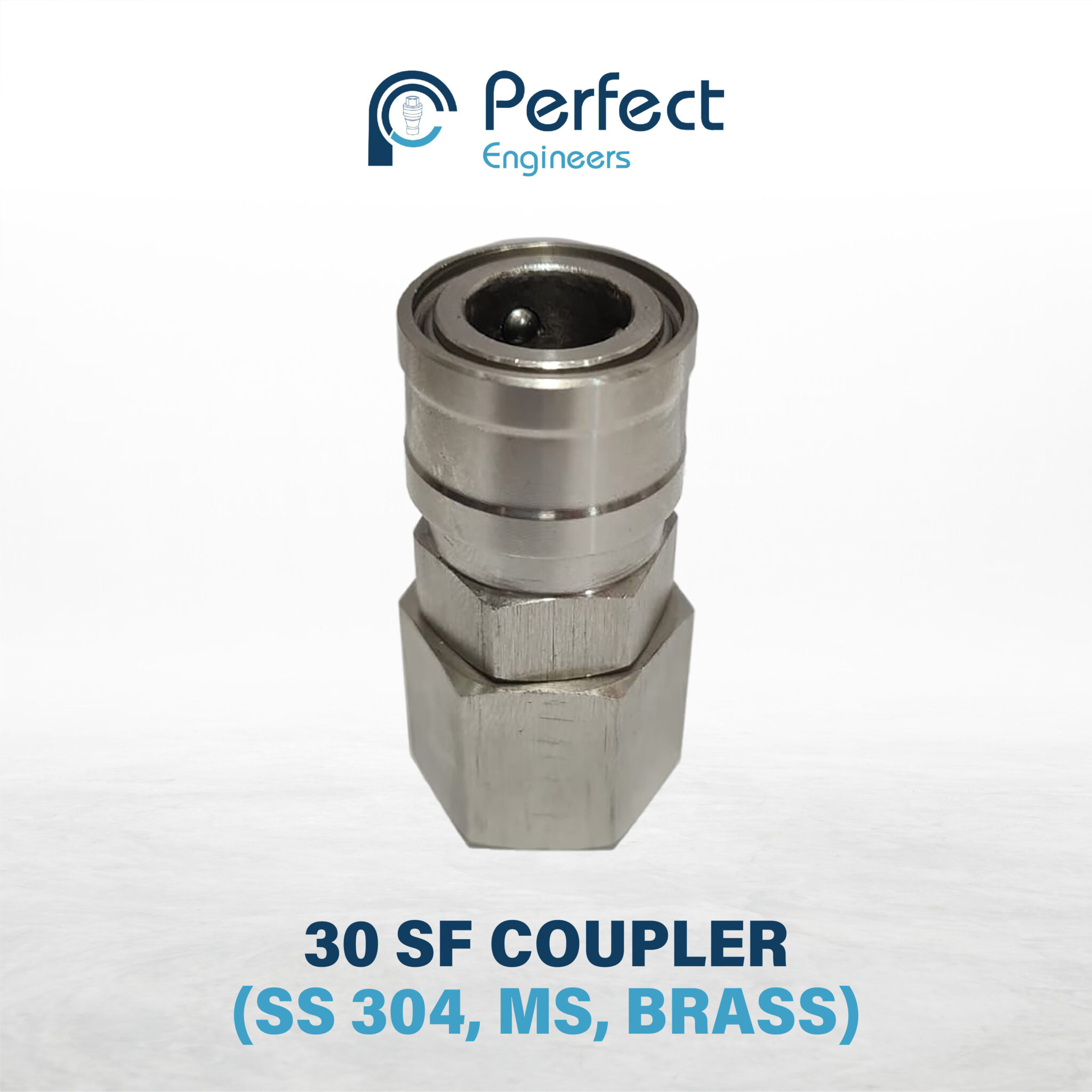 30 SF Coupler | ISO 6150-B Female Socket QRC Manufacturer India