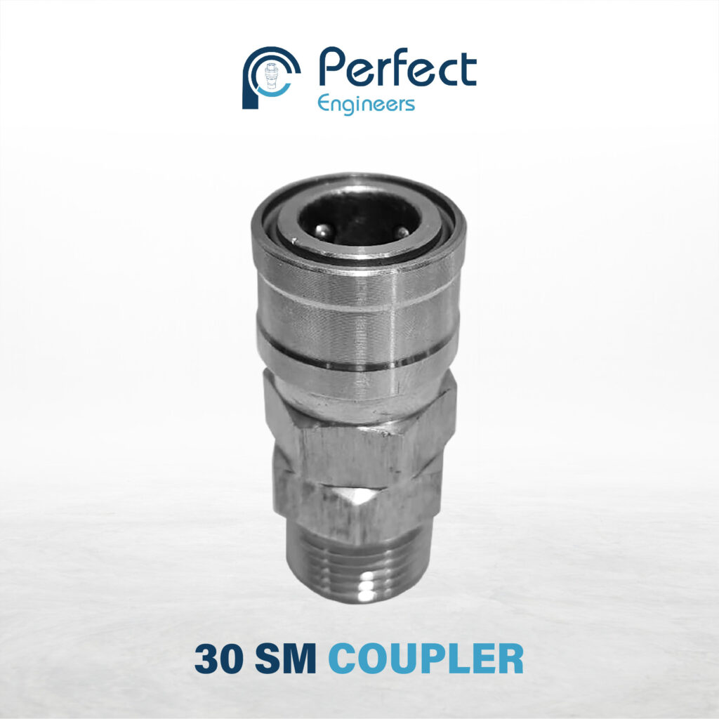 30 SM Coupler | ISO Male Plug QRC for Industrial Use India
