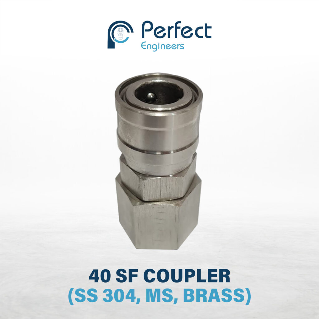 40 SM Coupler | ISO Heavy Duty Male Plug QRC Manufacturer India