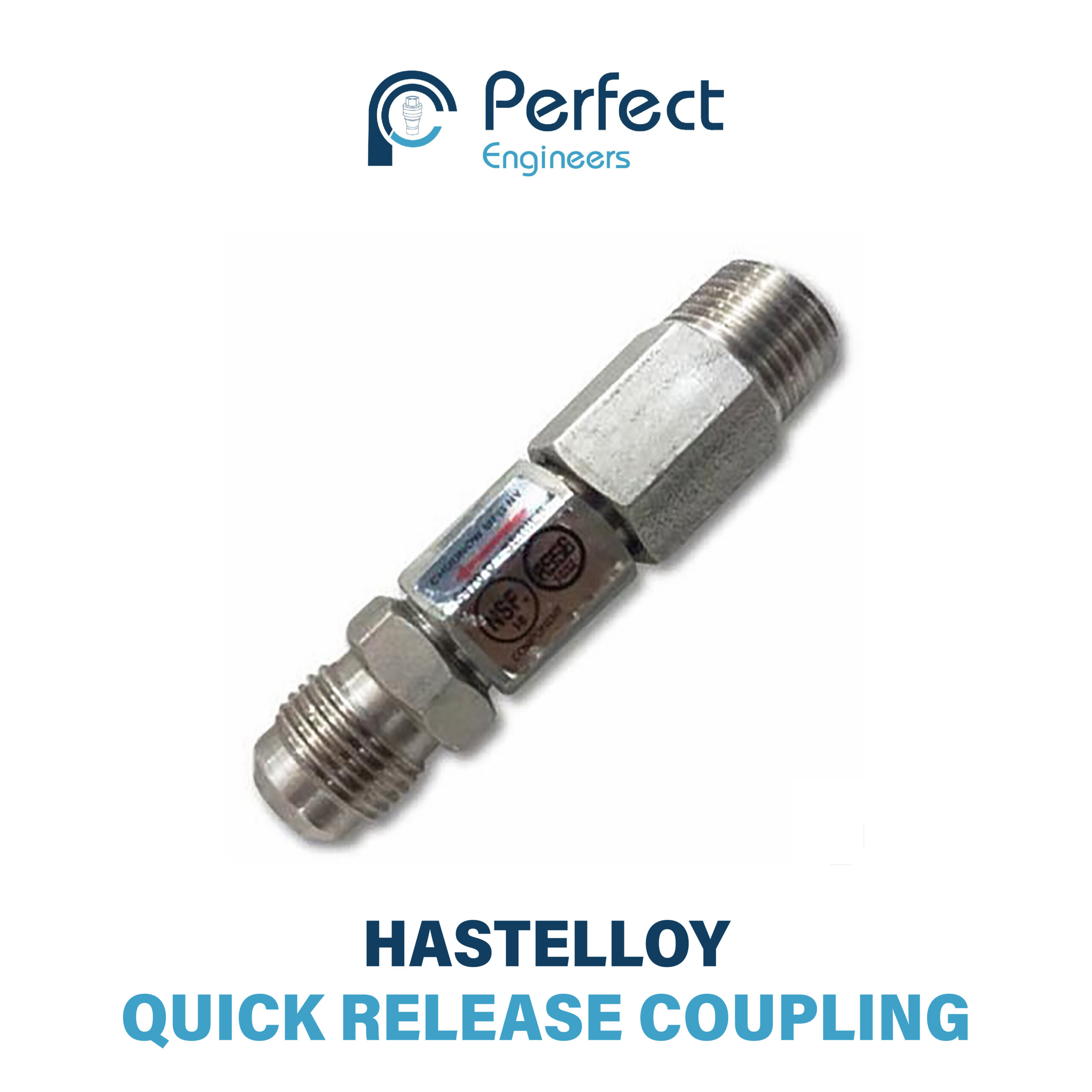 Material Options for Quick Release Couplings | SS, Brass, Monel QRC ...