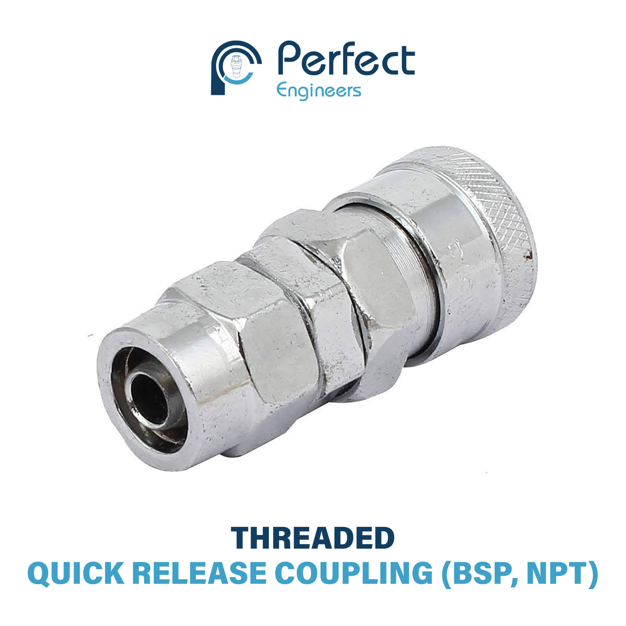 Quick Release Coupling Configurations | BSP, NPT, PU, Hose End QRCs